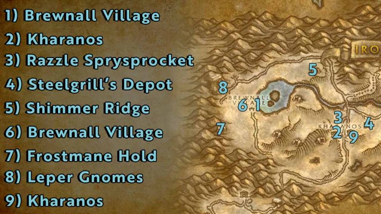 Dwarf Leveling Guide (Levels 1-10)