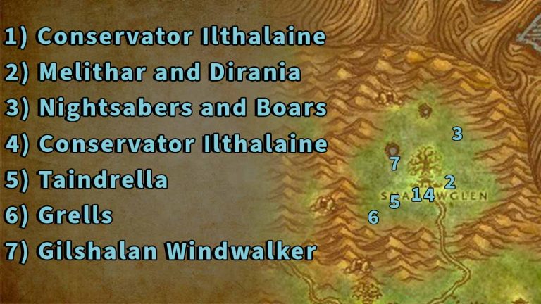 Night Elf Leveling Guide (Levels 1-10)