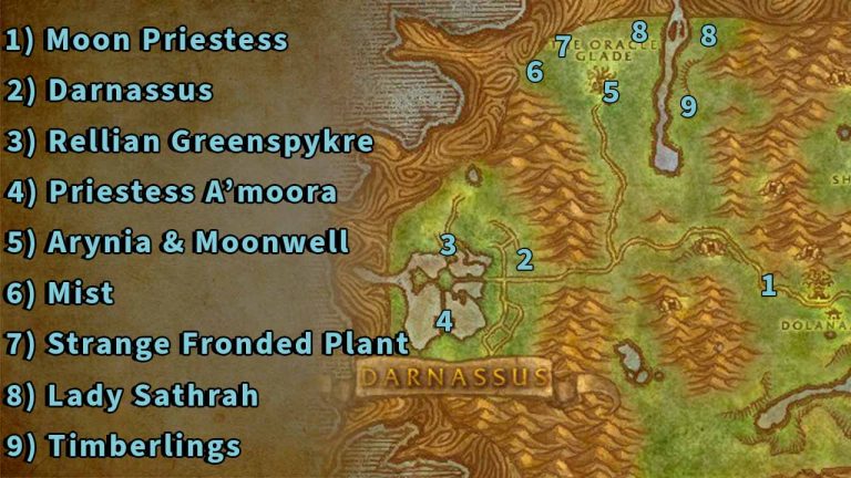 Night Elf Leveling Guide (Levels 1-10)