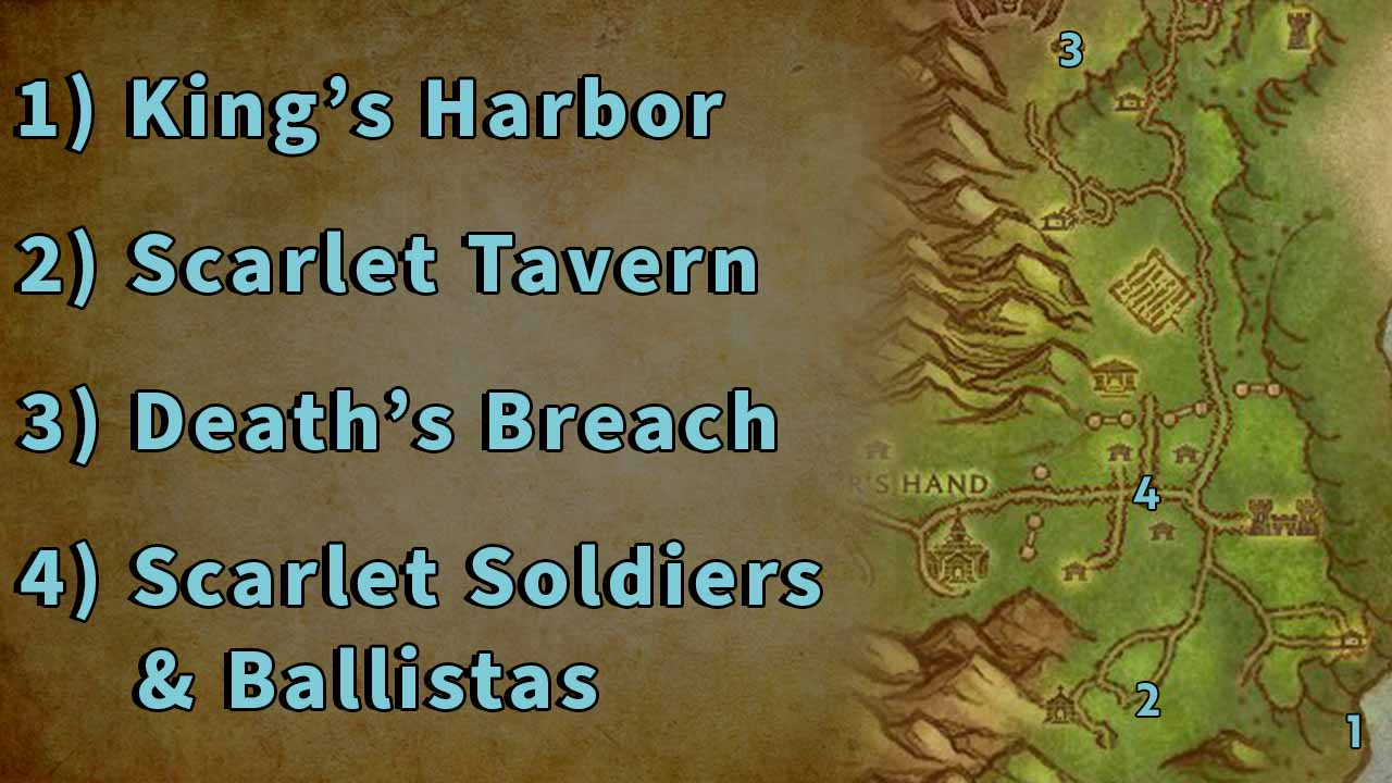 Death Knight Starter Area Leveling Guide