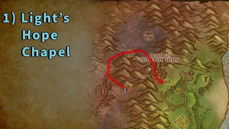 Death Knight Starter Area Leveling Guide